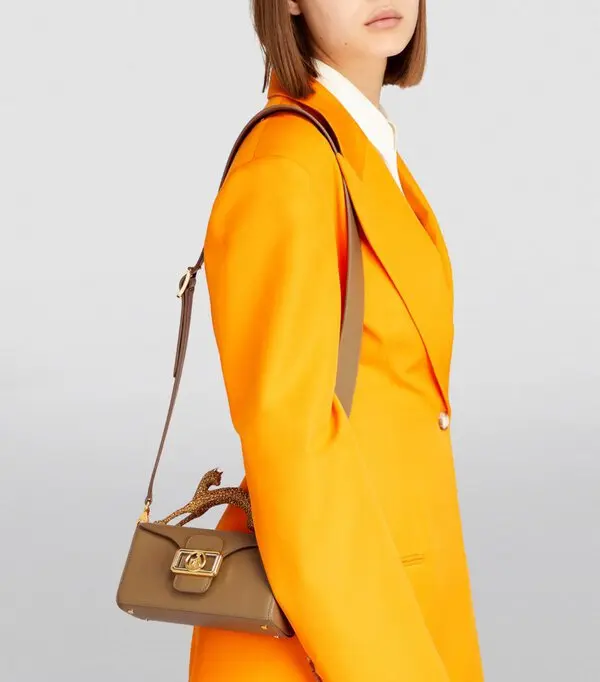 LANVIN Nano Pencil Cat Top-handle Bag