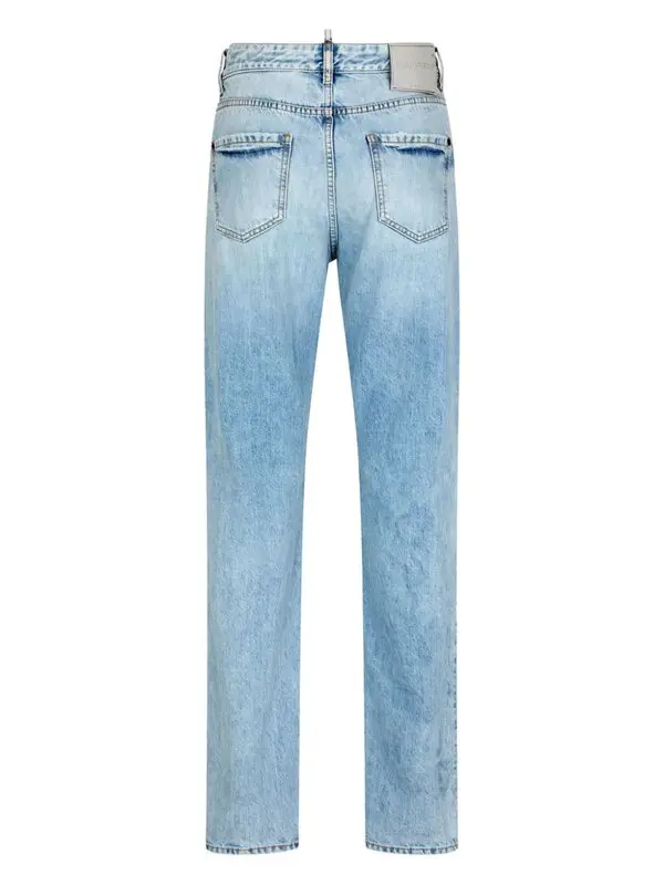 Dsquared2 Ripped Slim-cut Jeans