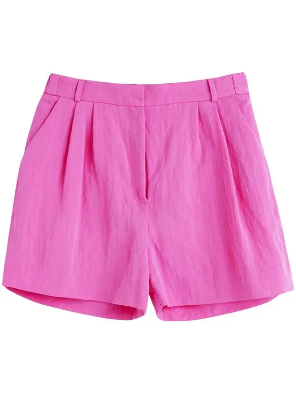 Chinti & Parker Wide-leg Cotton Shorts
