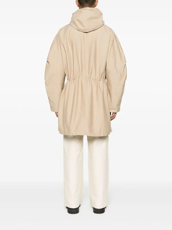 Jacquemus Le Parka Marrone Hooded Coat