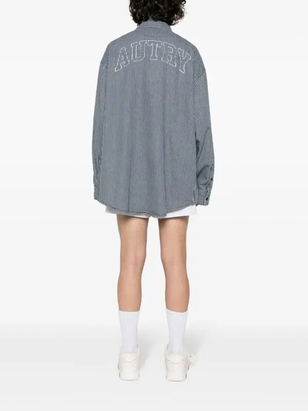 AUTRY Striped Cotton Shirt