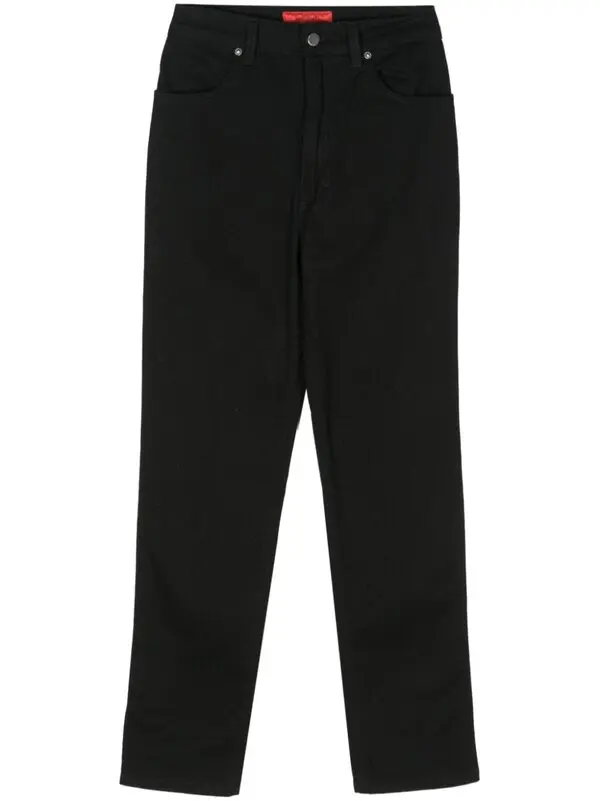 Eckhaus Latta Straight-leg Jeans - Black