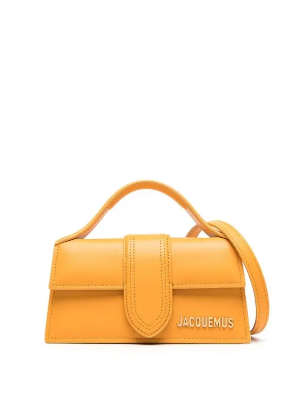 Jacquemus Le Bambino Leather Tote - Yellow