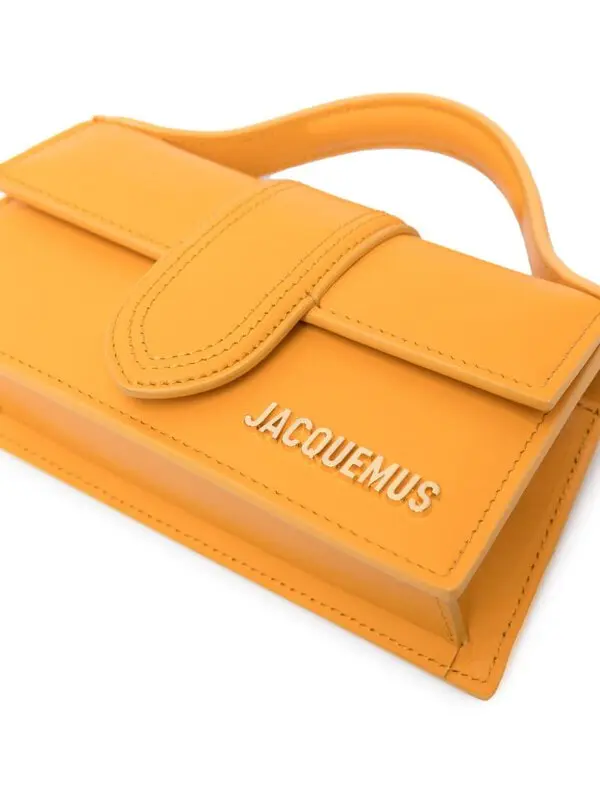 Jacquemus Le Bambino Leather Tote - Yellow