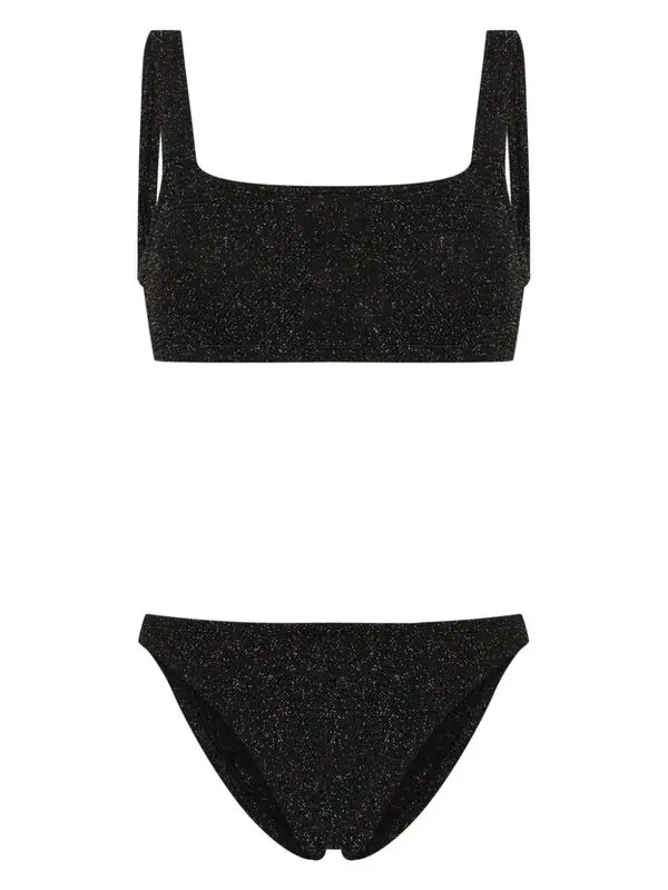 Hunza G Xandra Shirred Bikini - Black