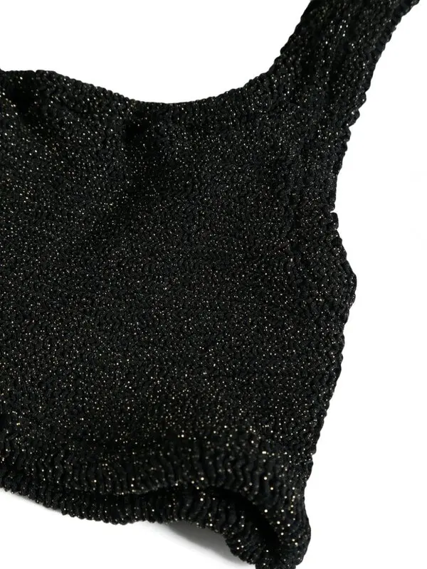 Hunza G Xandra Shirred Bikini - Black