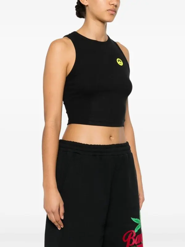 BARROW Logo-print Cropped Top