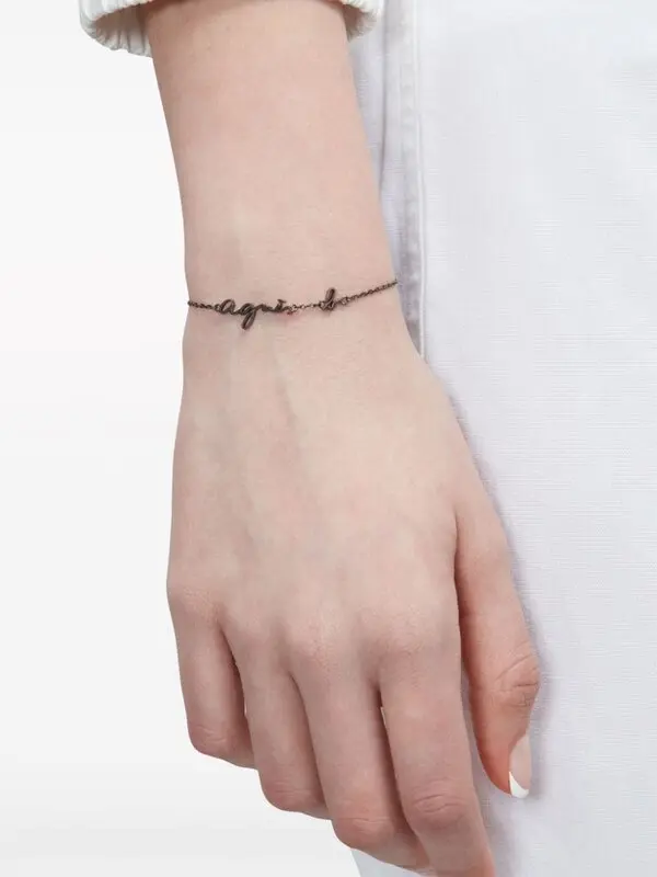 AGNÈS B. Logo Chain Bracelet