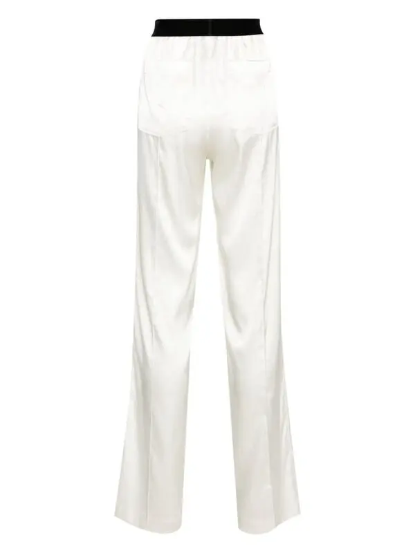 TOM FORD Satin Pajama Pants - White