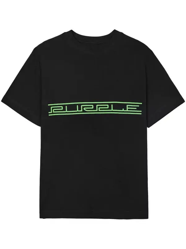 PURPLE BRAND Logo-print T-shirt