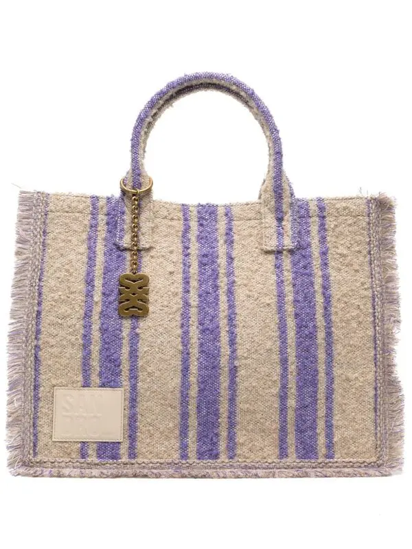 Sandro Kasbah Tweed Tote Bag