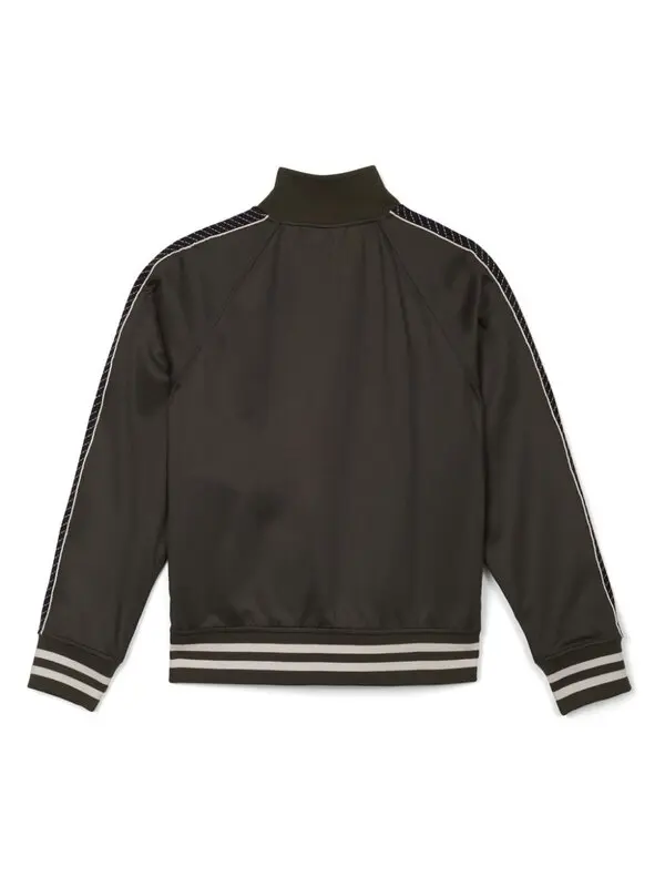 PURPLE BRAND Striped-edge Lightweight Jacket