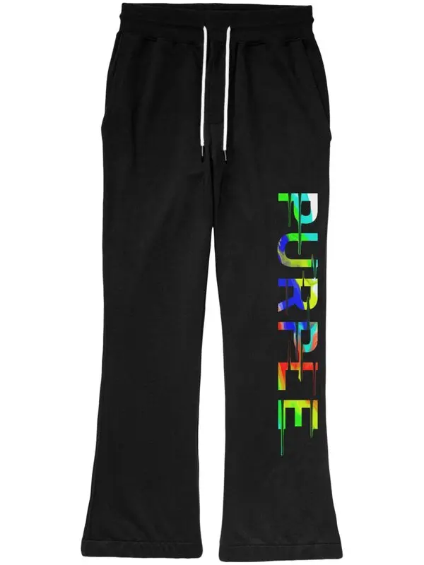PURPLE BRAND P459 Rainbow Drip Track Pants