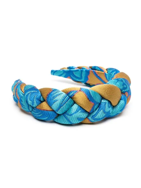 La DoubleJ Rapunzel Braided Headband - Blue