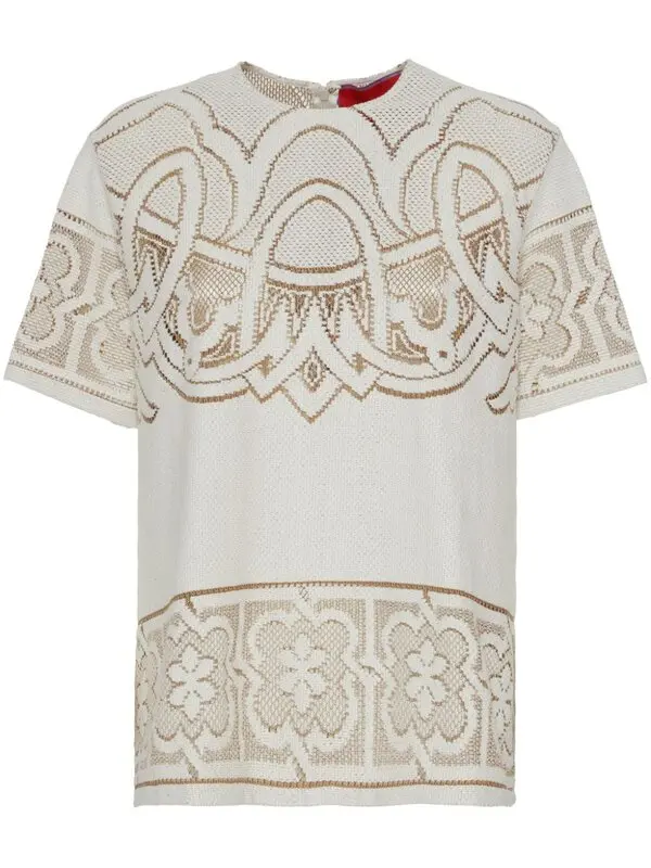 La DoubleJ Lacey House Embroidered T-shirt
