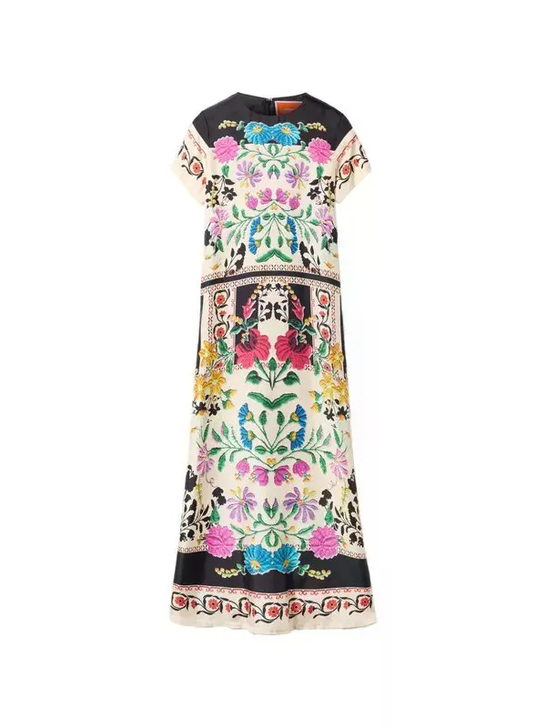 La DoubleJ Swing Maxi Dress - Blue