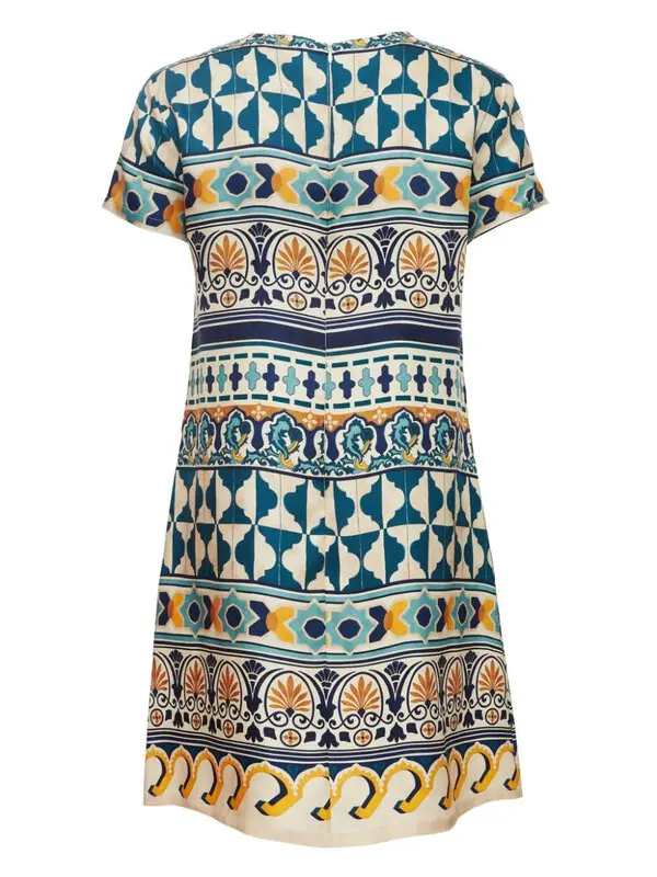 La DoubleJ Mini Swing A-line Dress - Neutrals