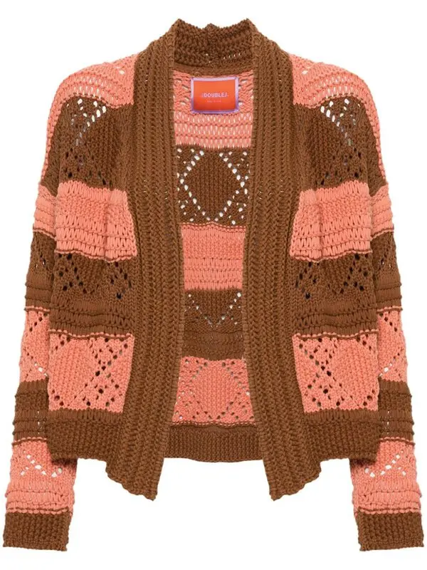 La DoubleJ Summer Knitted Cardigan - Brown