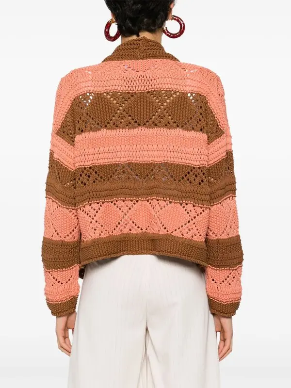 La DoubleJ Summer Knitted Cardigan - Brown