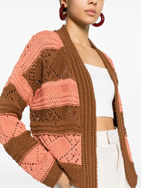 La DoubleJ Summer Knitted Cardigan - Brown