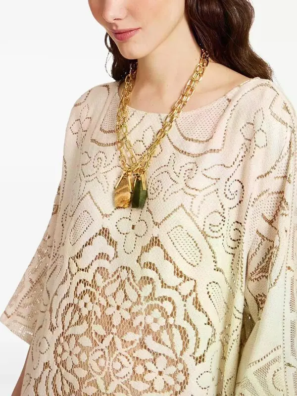 La DoubleJ Muumuu Maxi Dress - Neutrals