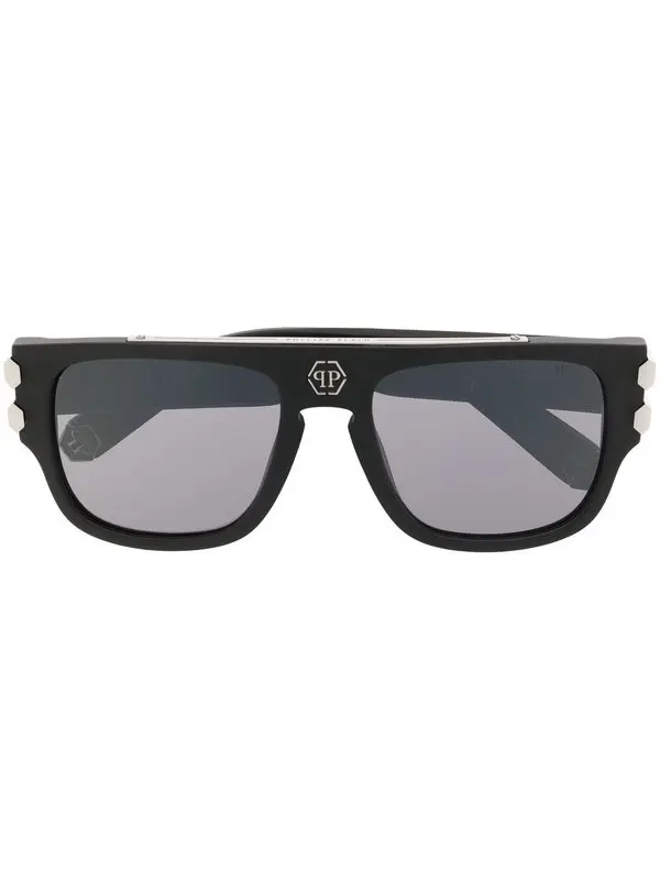 Philipp Plein Square-frame Sunglasses - Black