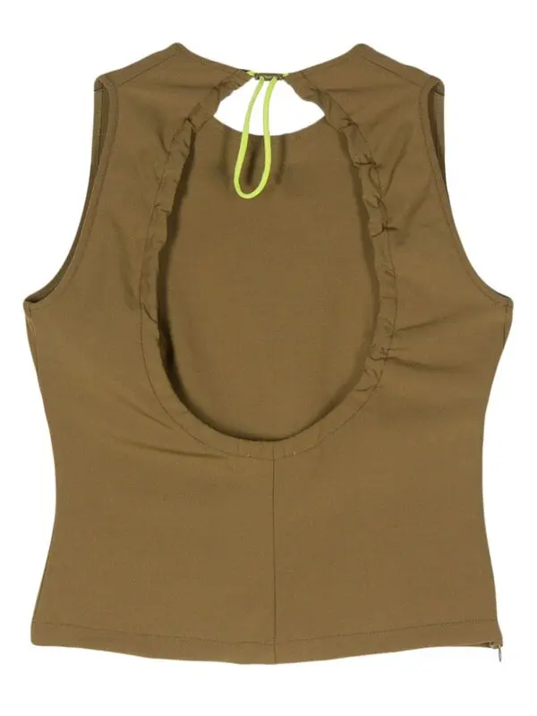 Sunnei Buco Cut-out Detailing Top