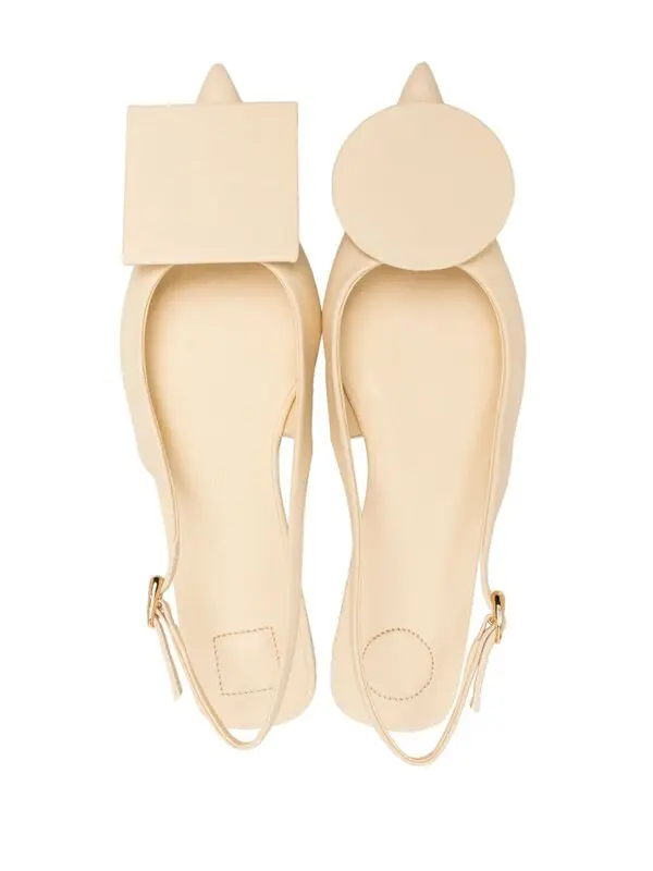Jacquemus Les Slingback Duelo Plates Ballerina Shoes
