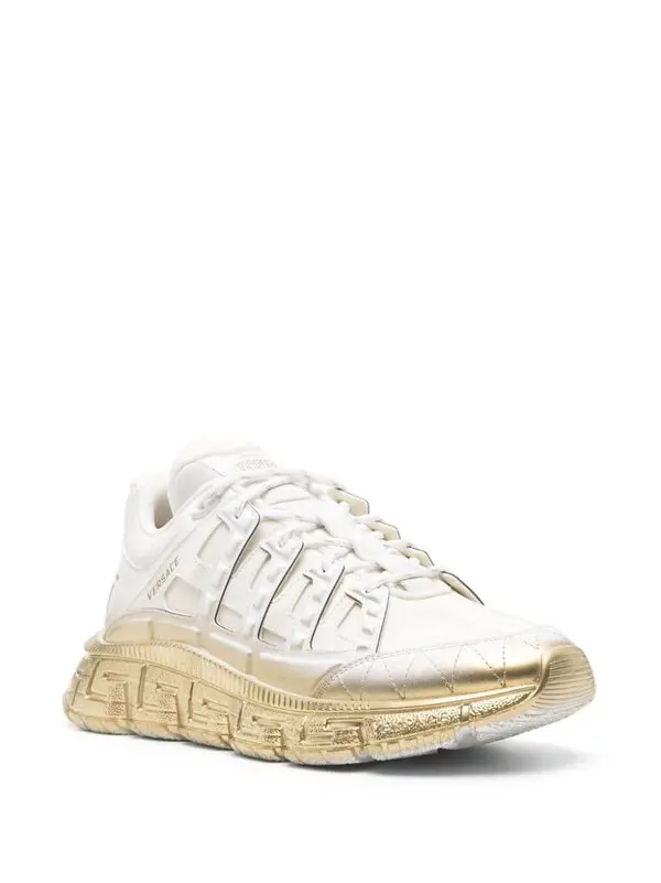 Versace Trigreca Gradient Sneakers - White