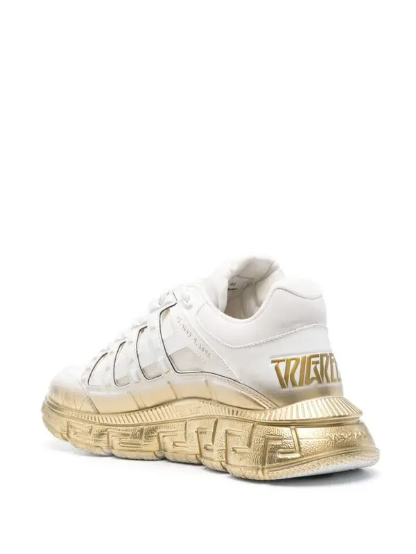 Versace Trigreca Gradient Sneakers - White