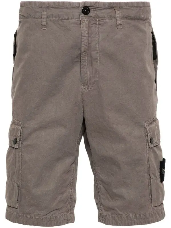 Stone Island Compass-badge Cargo Shorts