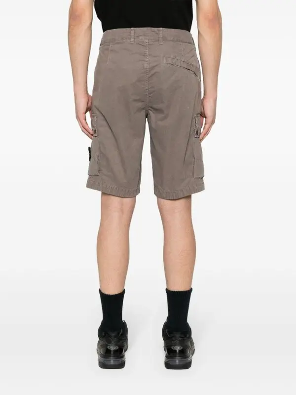Stone Island Compass-badge Cargo Shorts