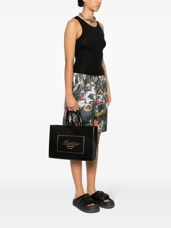 Martine Rose Logo-debossed Tote Bag