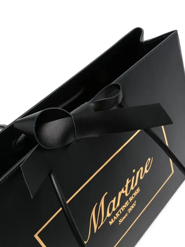 Martine Rose Logo-debossed Tote Bag