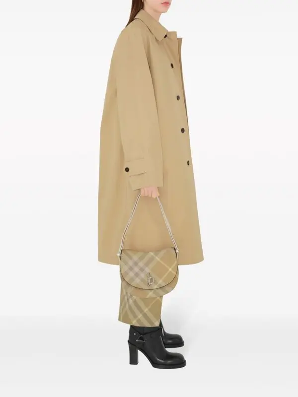 Burberry Check-print Wool Trousers - Neutrals