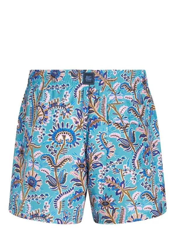 Etro Floral-print Swim Shorts