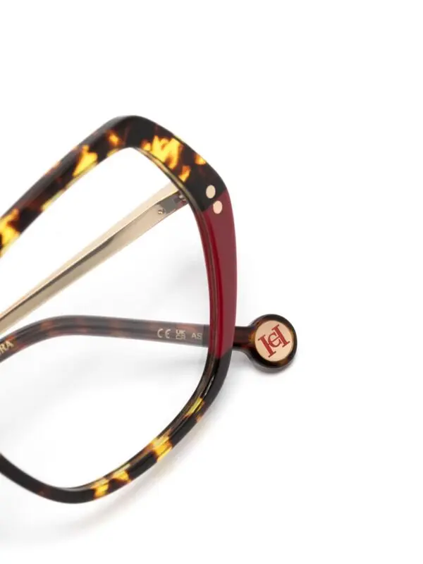 Carolina Herrera Octagon Eyeglasses - Brown