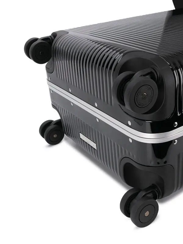 FPM MILANO Bank Light Spinner 68 Luggage Trolley - Black