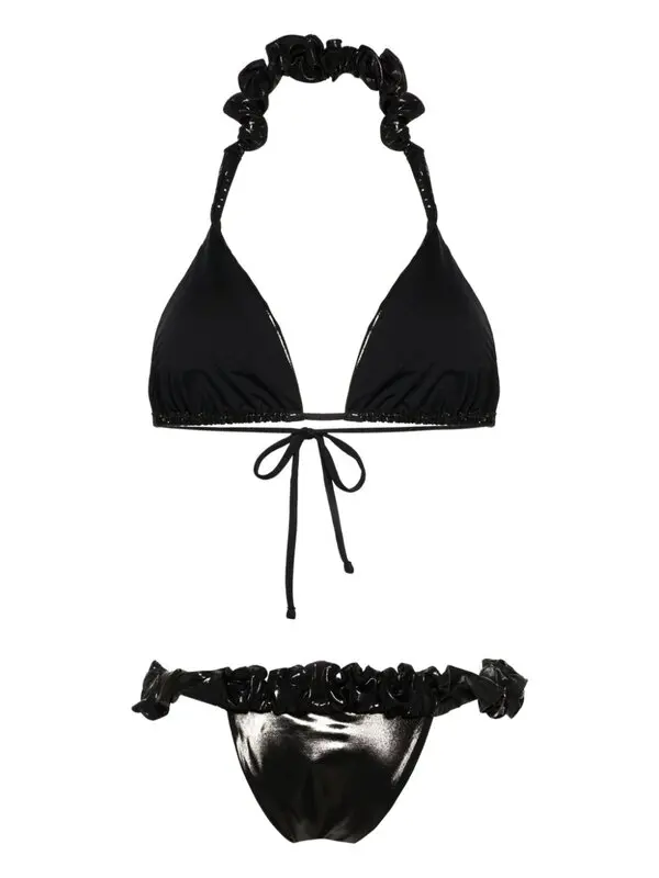 PARAMIDONNA Mimi Metallic-finish Bikini Set