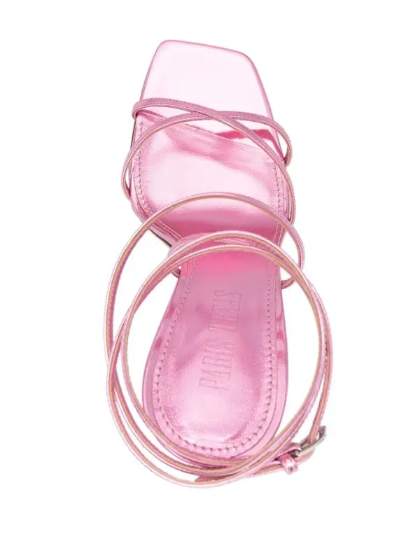 Paris Texas Diana 105mm Leather Sandals - Pink
