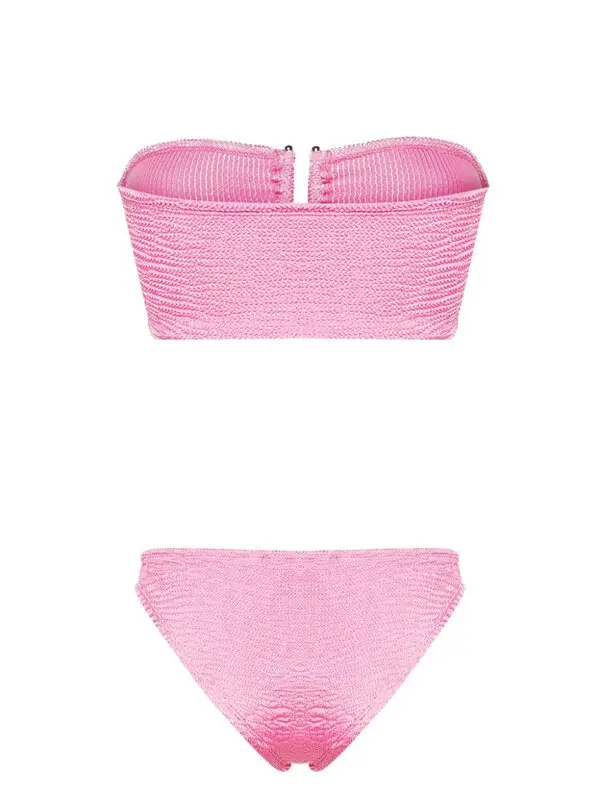 PARAMIDONNA Frida Crinkled Bikini Set - Pink