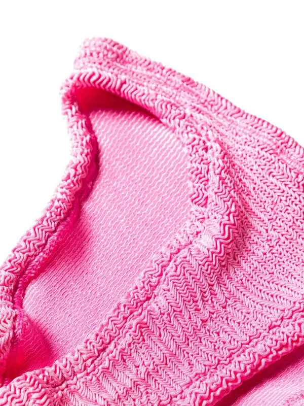 PARAMIDONNA Frida Crinkled Bikini Set - Pink