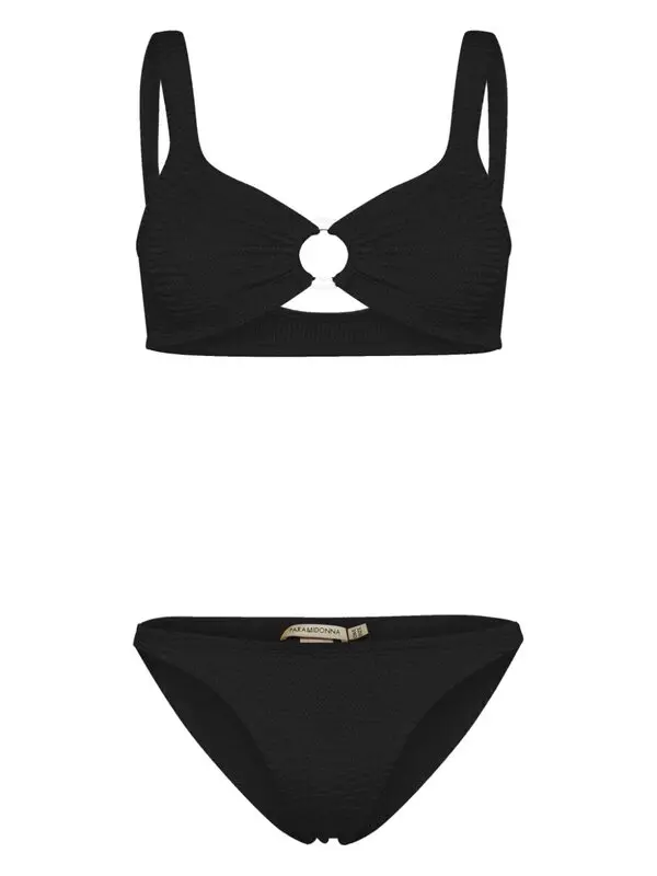 PARAMIDONNA Irina Crinkled Bikini - Black