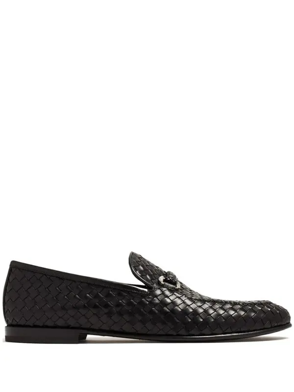 BARRETT Woven Leather Loafers
