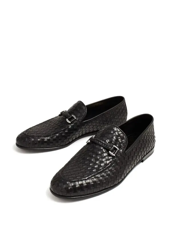 BARRETT Woven Leather Loafers