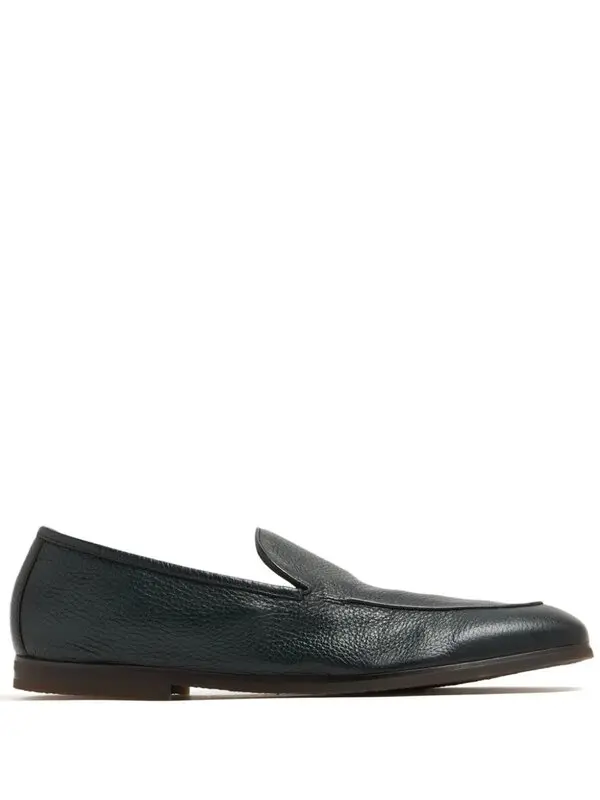 BARRETT Dune Leather Loafers - Green