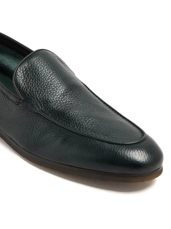 BARRETT Dune Leather Loafers - Green