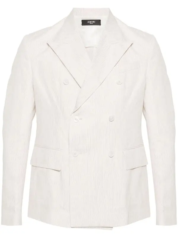 Amiri Metallic-threading Blazer