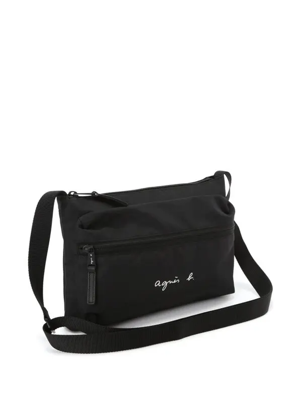 AGNES B. Logo-print Shoulder Bag