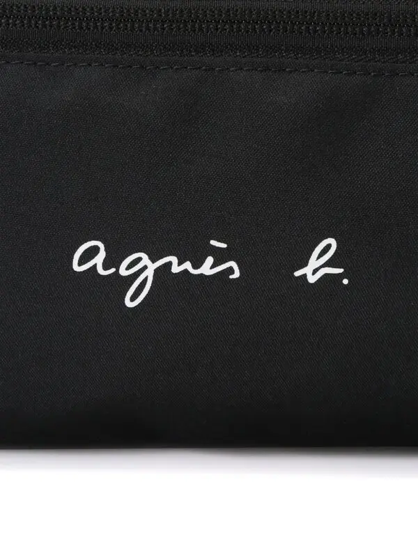 AGNES B. Logo-print Shoulder Bag